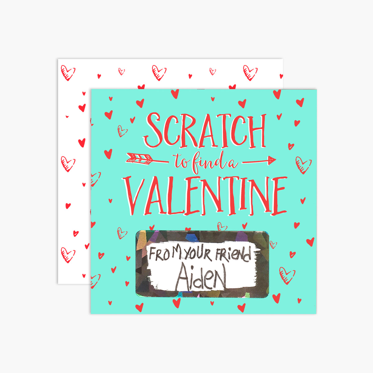 Scratch Off Valentines Card Set | Palmer Street Press